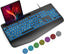 Large Print Backlit Wired USB Keyboard